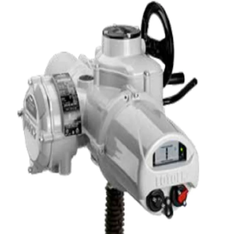 Rotork Iq Serials Electric Actuator With Fisher Valve Body As Rotork ...