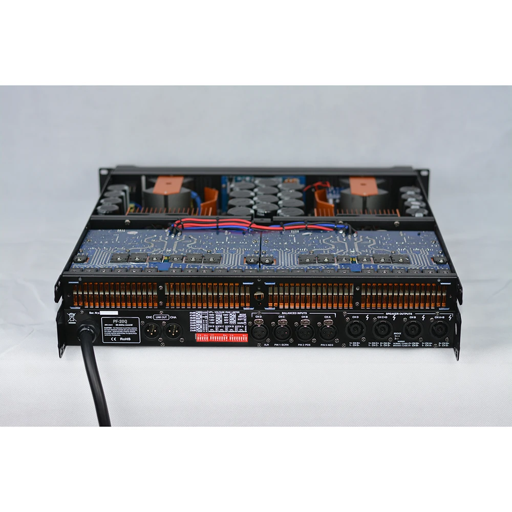Fp20000q Sound Power Amplifier Dj Power Amplifier 4 Channel 4000w Ohm ...