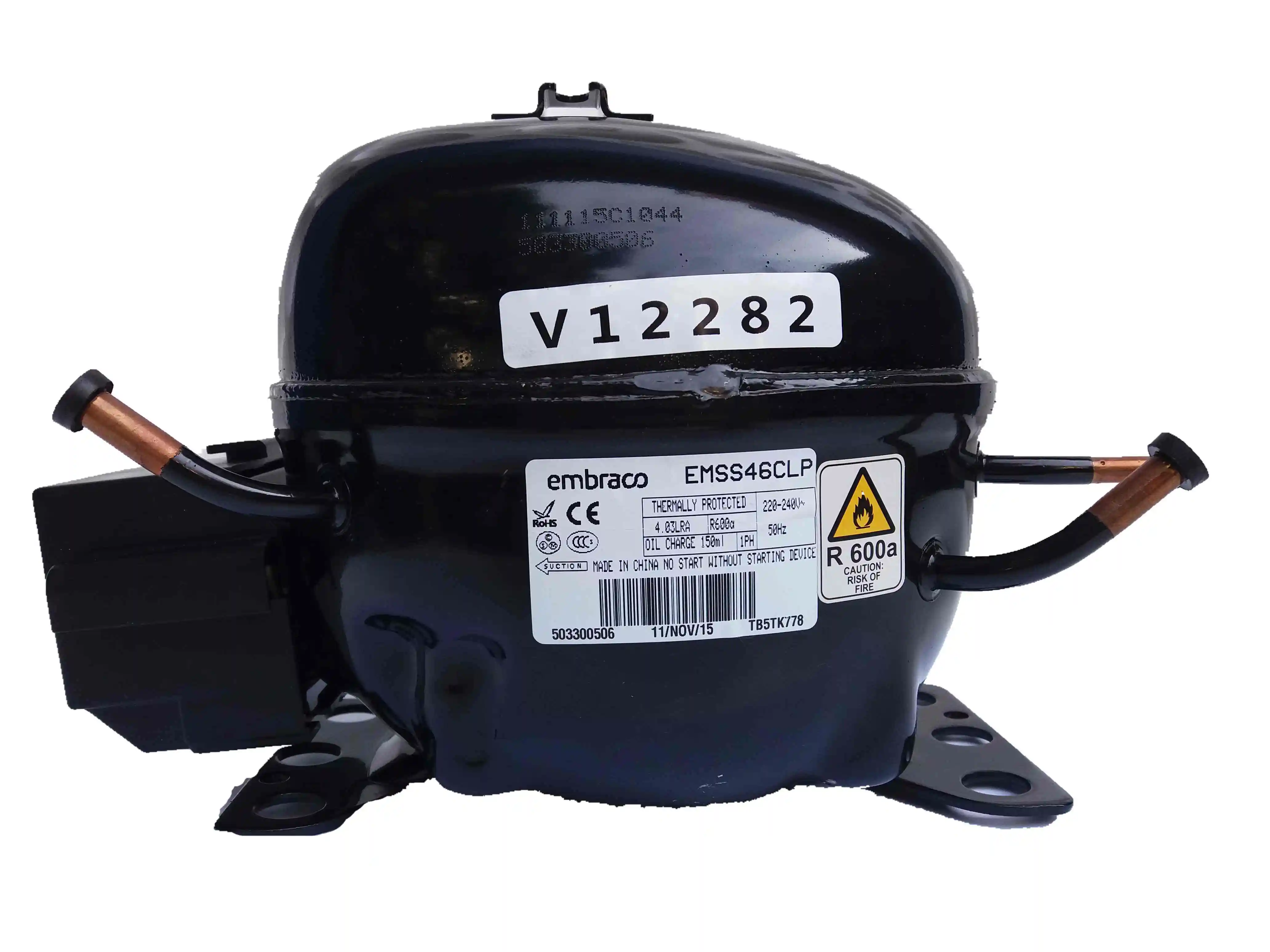 Embraco Compressor EMB55CLC R600A - Brand New Original