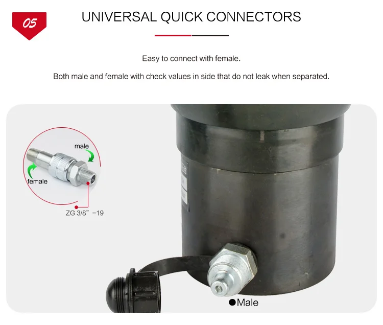 JIELEI CO-1000 Cable Lug Press Machine for Cu240-1000mm2