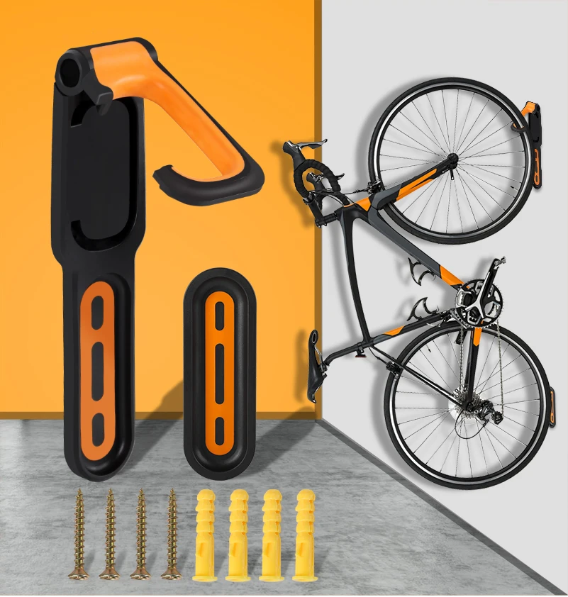 Vertical Horizontal Road Bike Bracket Clip Repair Stand Support Park ...