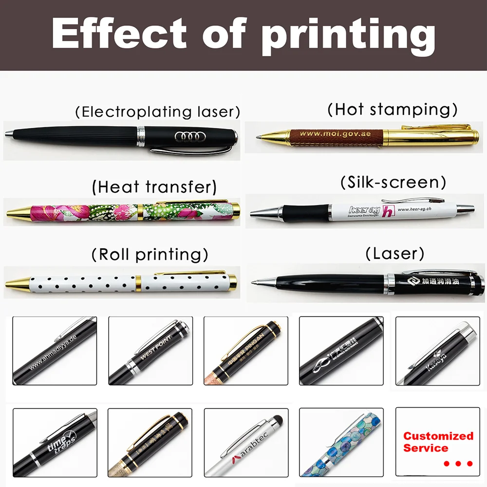 Custom 2 in 1 Capacitive Pen - Promotional Multi-functional