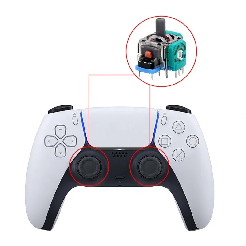 Replacement 3D Rocker Analog Joystick Sensor Module Potentiometer for ...