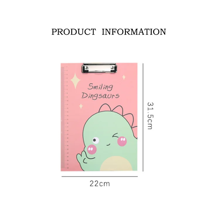 Cartoon A4 Folder Student Examination Writing Pad Office Stationery ...