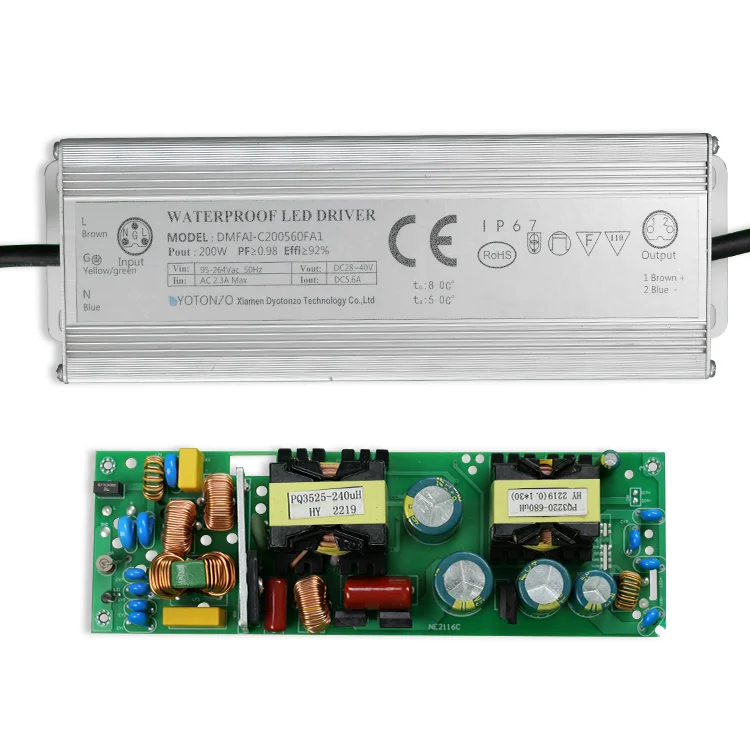 Waterproof Bipolar Ripple-free Isolation Led Driver 300w Ip67 Non ...