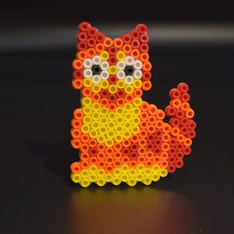 Square Nail Board Perler Beads Hama Fuse Beads Clear Design Board ...