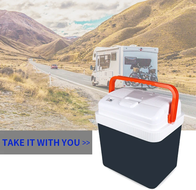EVERCOOL Car Cooler Box - 24L Portable Fridge/freezer