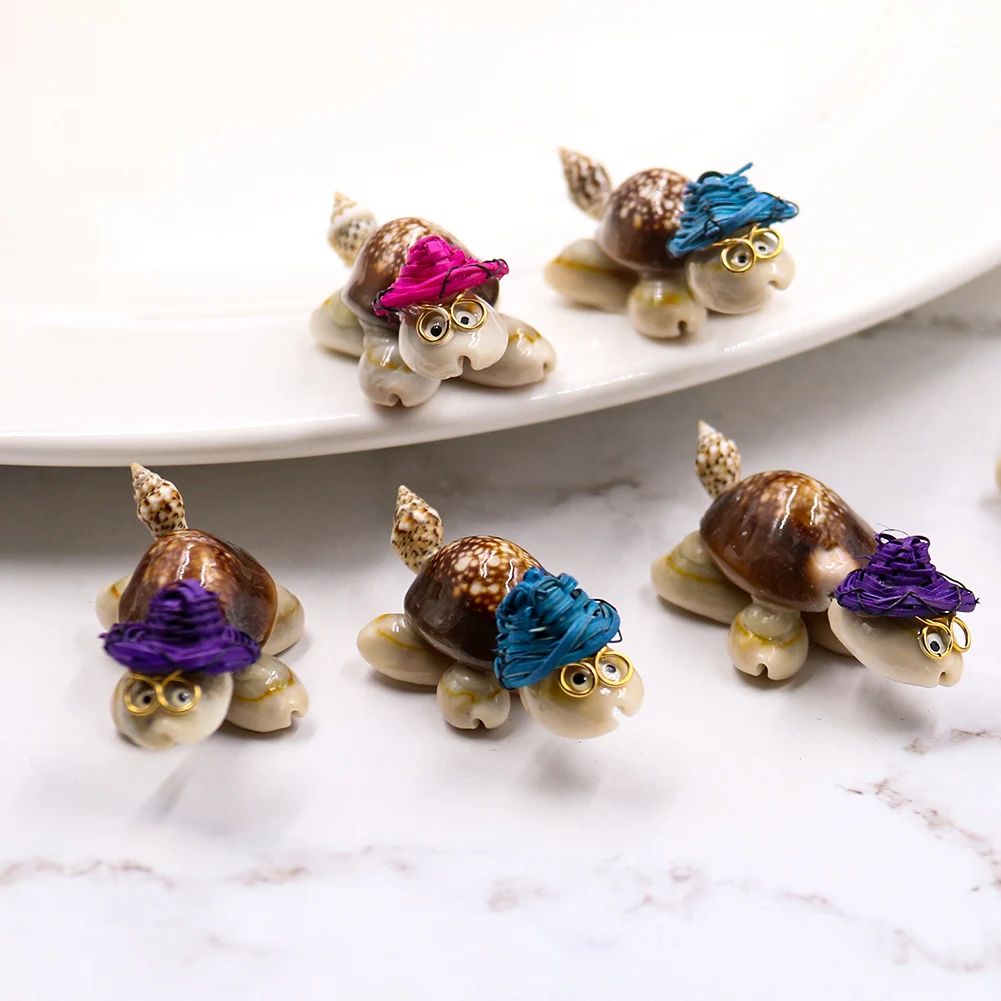 Natural Seashells Beach Handcraft Make Turtle Shape Sea Shell For Home ...