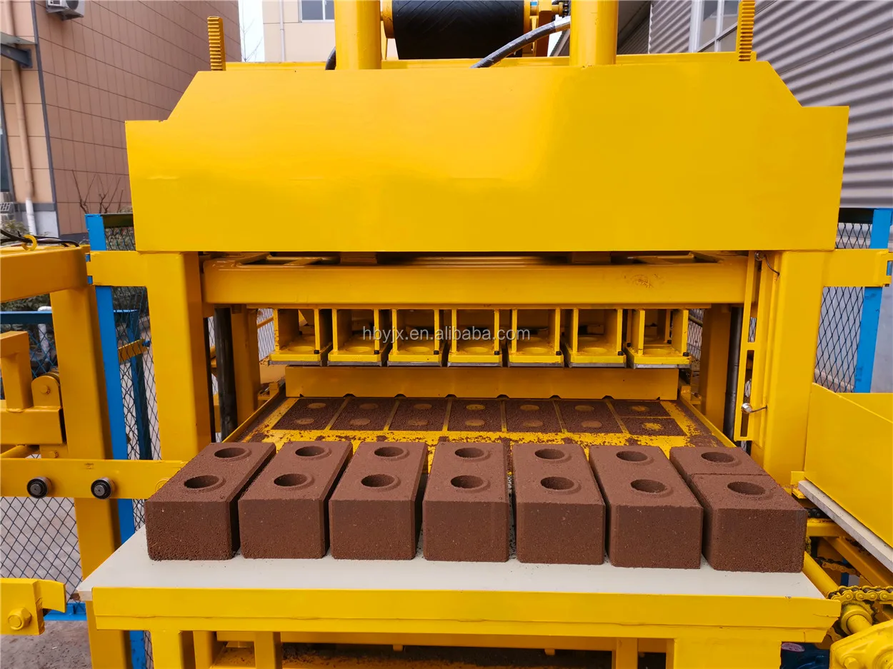 HBY7-10 Automatic Clay Interlocking Brick Pressing Machine