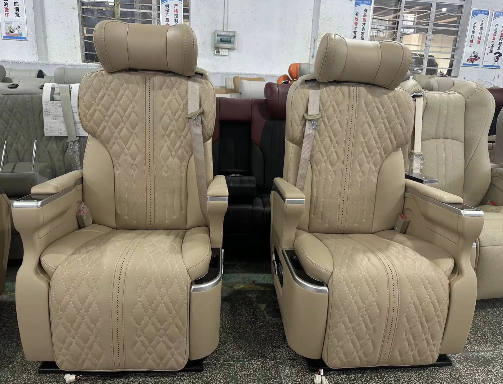 Luxury Electric Leather Car Seat Single Seat Captain Seat For Hyundai ...