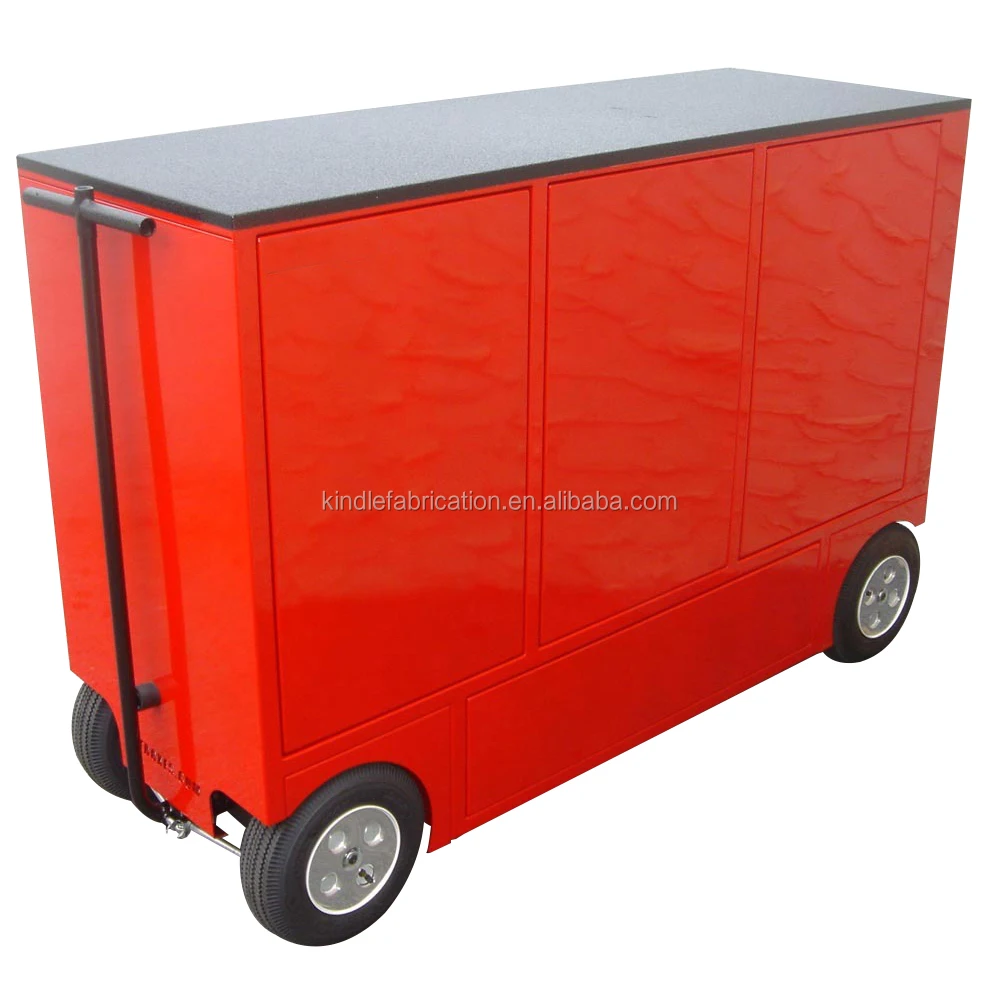 Portable Work Station Tool Box - Pitbox with 8 Drawers