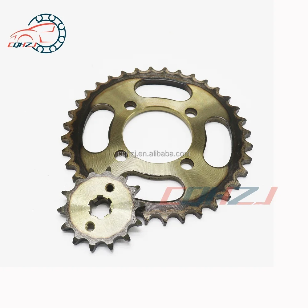 CQHZJ Durable Performance Motorcycle Transmissions Gear Chain Kit With ...