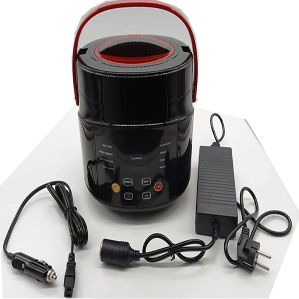 Small Home Appliances 12v 24v 220v Car Rice Cookers Drum Non-sticked ...