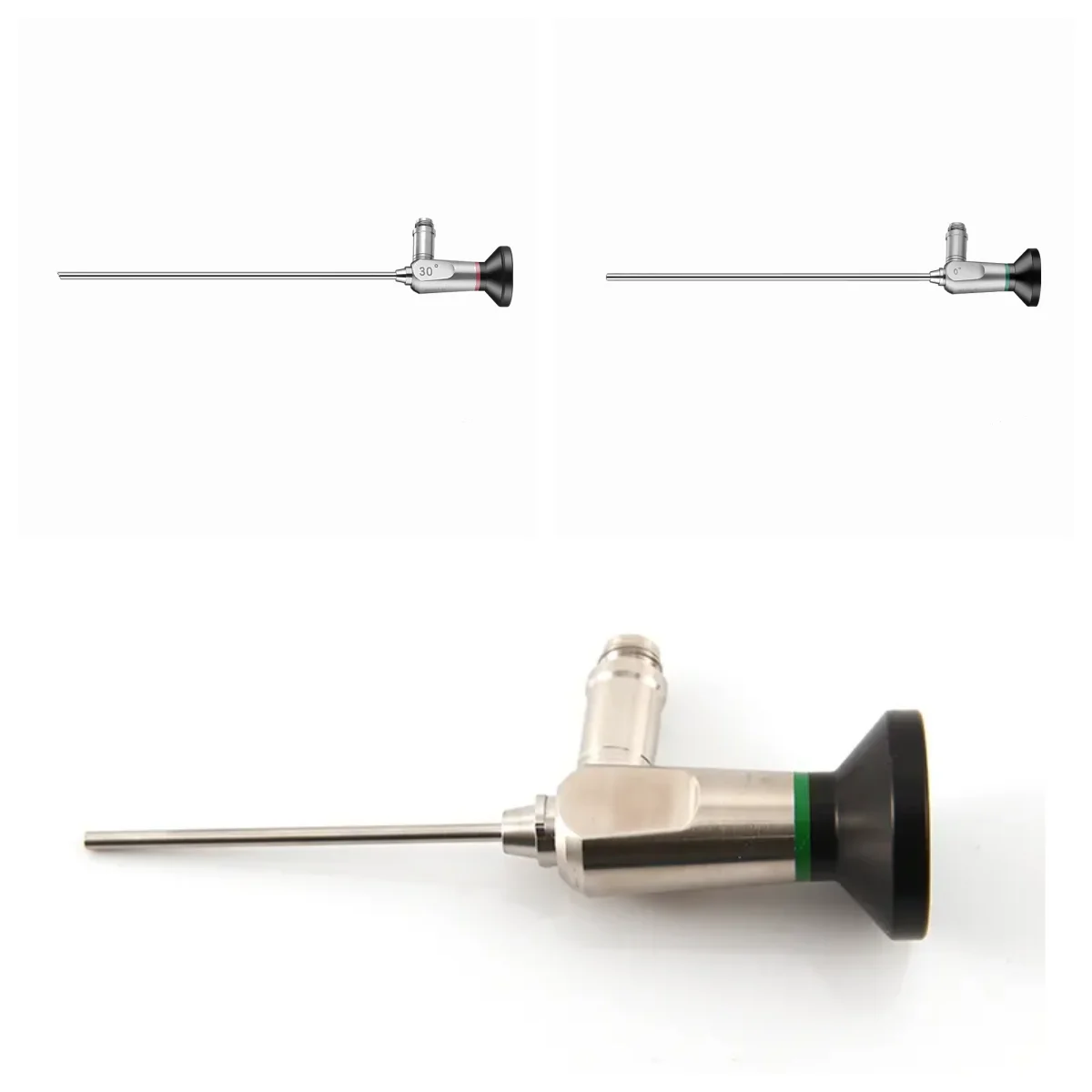 4*175mm Rigid Nasal Endoscope - 0/30/45/70 Degree Optics