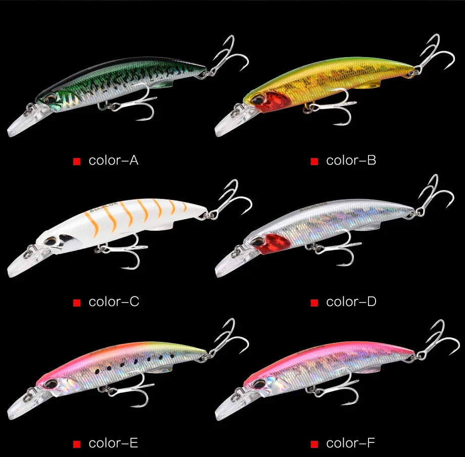 ALLBLUE 92mm ZORO Sinking Minnow - Versatile Fishing Lure