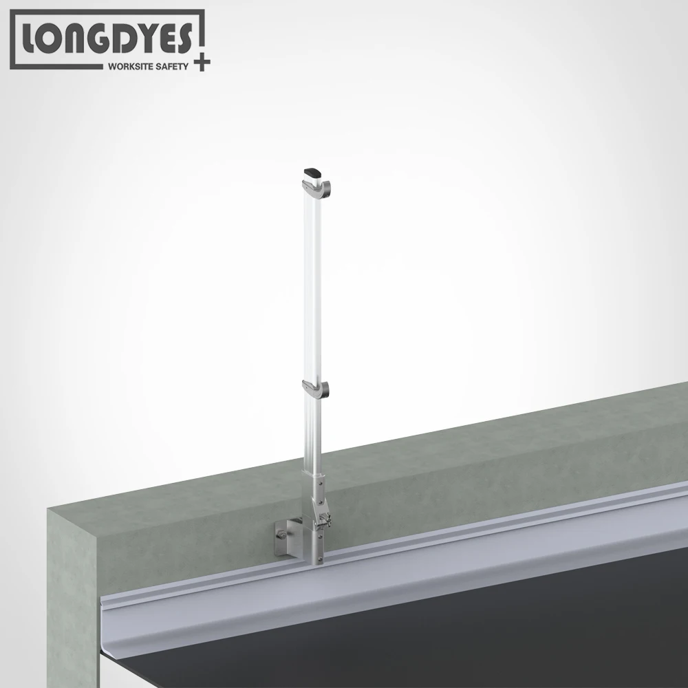 ISO Standard Aluminum Parapet Guardrail - Safe & Durable