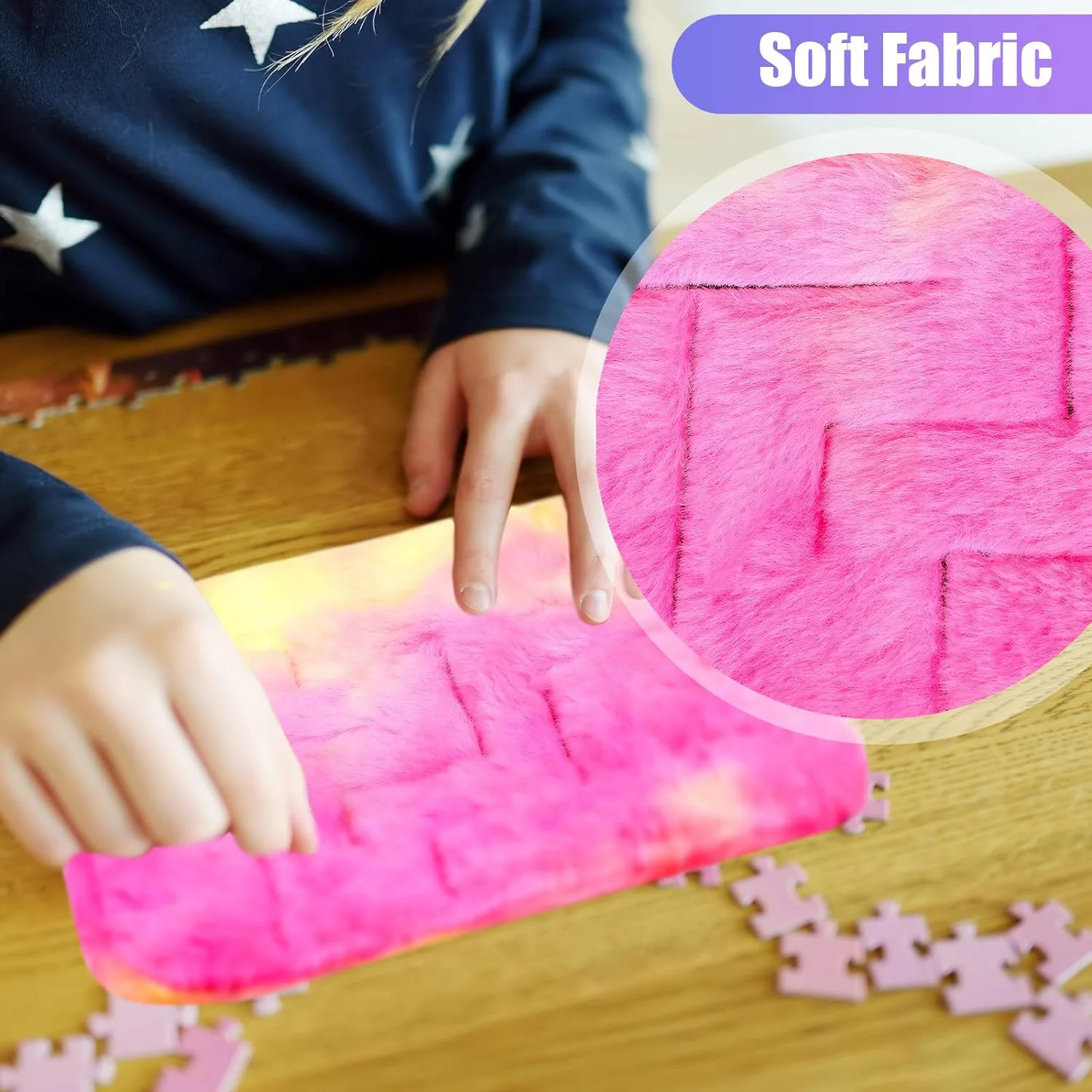 Gl Fidget Marble Maze Mat Bulk Soft Fabric Sensory Stress Relief Toys ...