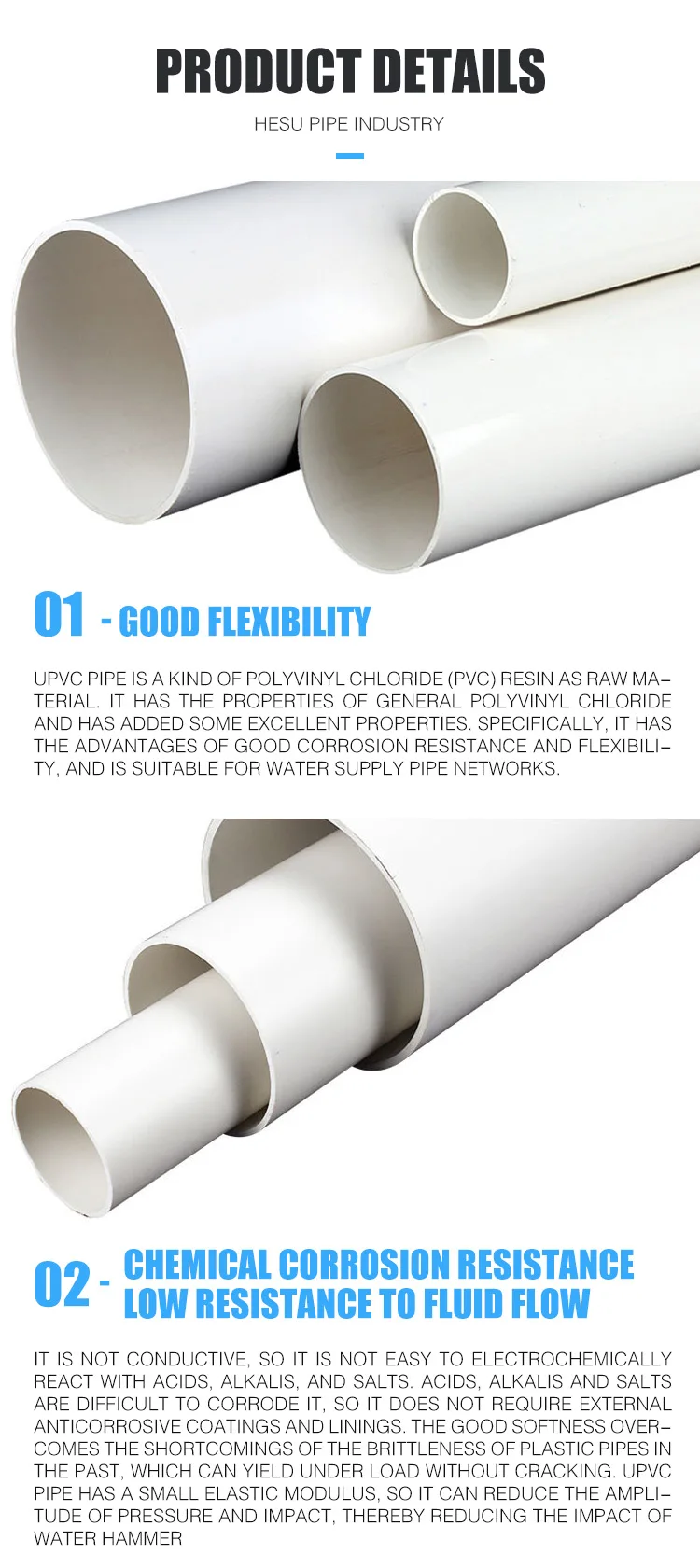8 Inch PVC Pipe - Durable, Lightweight, and Versatile