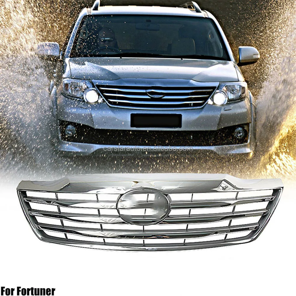 Toyota Fortuner 2012-2015 Chrome Front Grille - 53111-0K380
