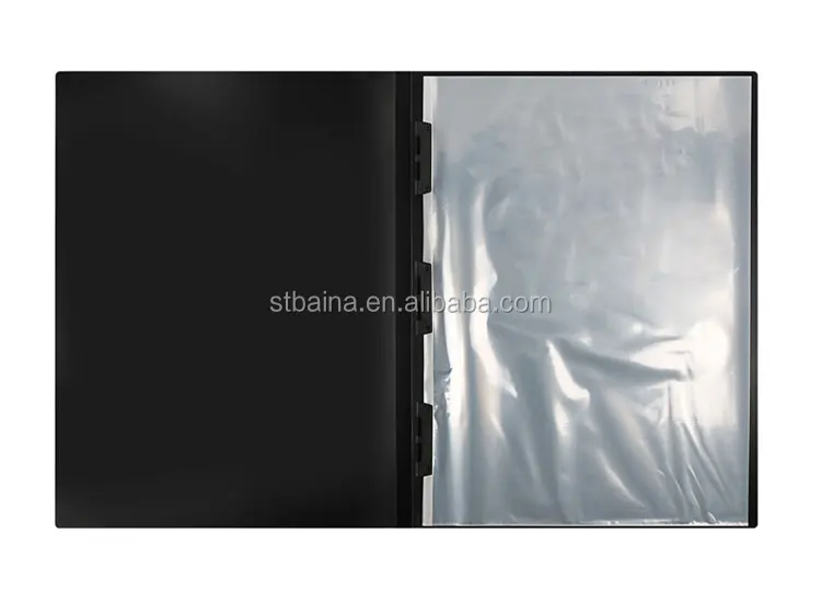 A2 Loose-Leaf Poster Collection Binder Folder - Clear Book