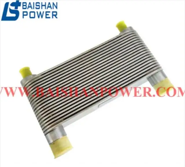Engine Oil Cooler Core Assembly Qsk15 4096850 4095521 Oil Cooler Kit ...