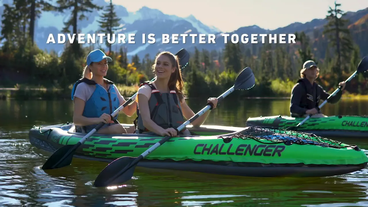 Intex Challenger-kayak K2,Kayak De Pesca,Canoas Inflables Para 2 ...