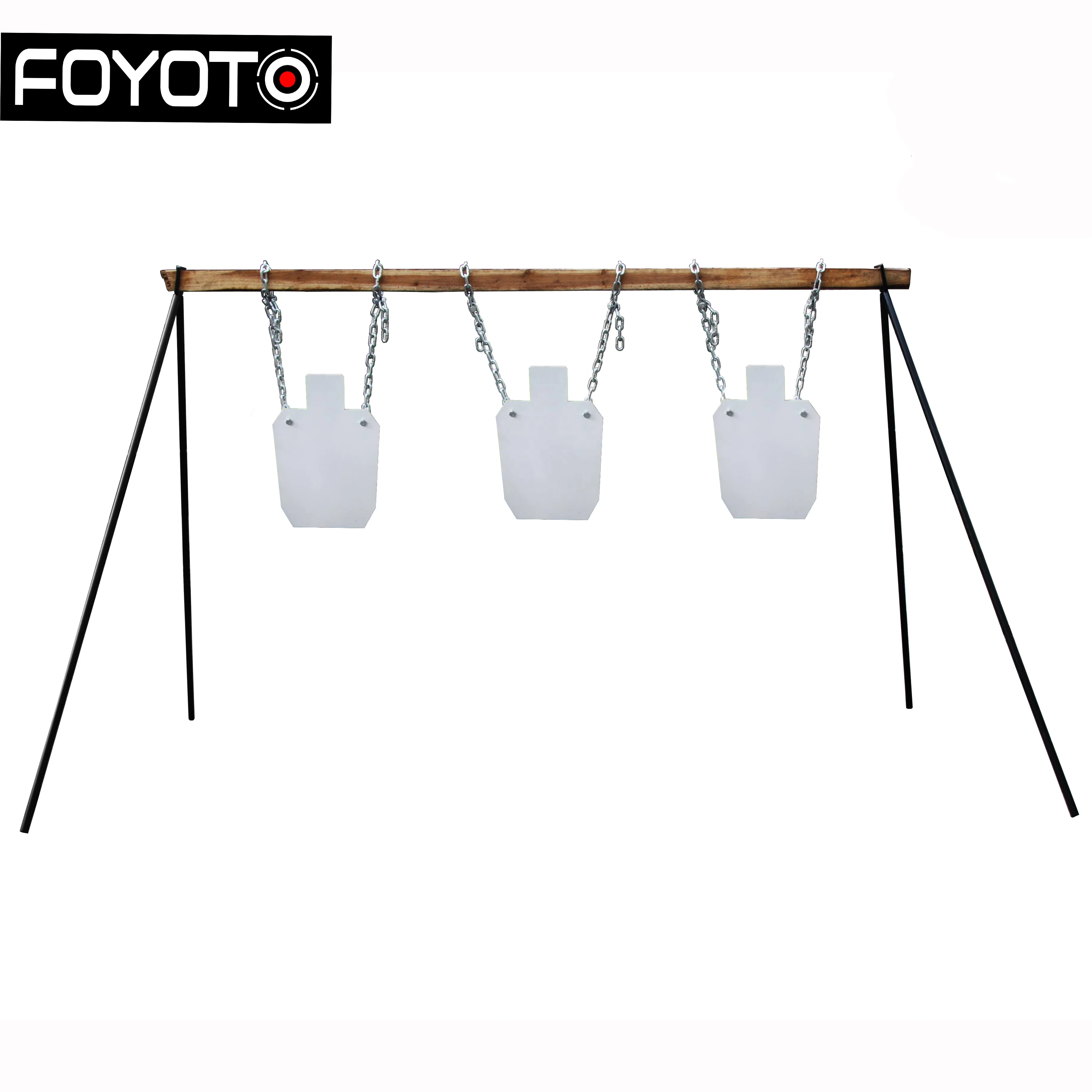 AR500 9mm Bullets Hanging Shooting Targets - IDPA IPSC