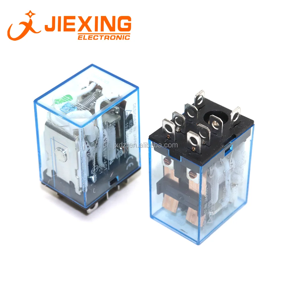 Ly2 Ly2n-j Jqx-13f 10a 8pin Dc6v/dc12v/dc24v/dc220v/ac12v/ac24v/ac110v/ac220v/ac380v De Nuevo Y ...