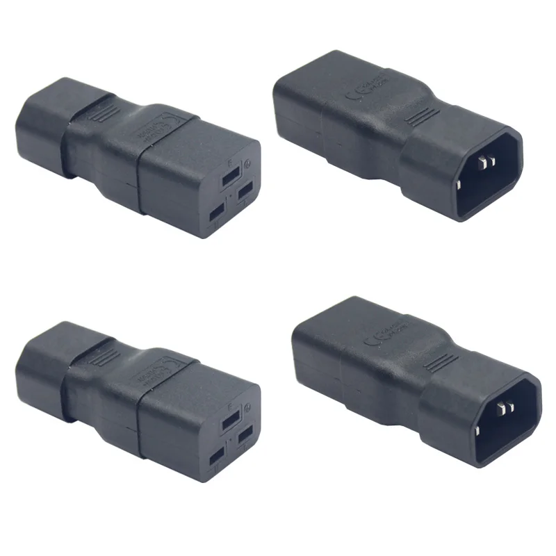 IEC320 C14 to C19 PDU Converter - Power Adapter for UPS Plug