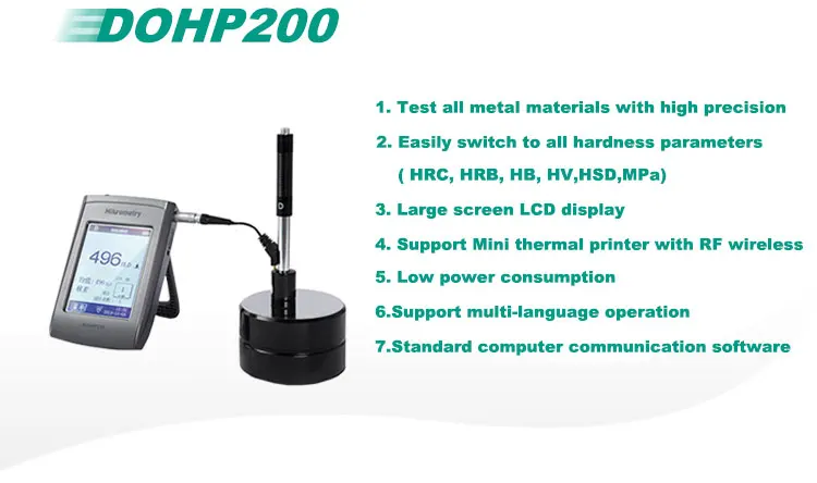 Mikrometry Pellet Hardness Tester For Metal Steel With Test Block ...