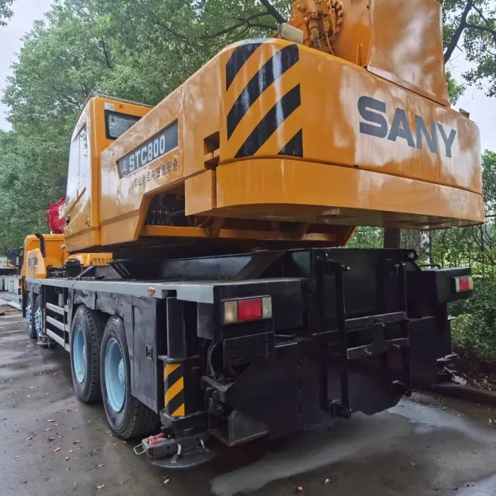 Best Selling Qy80k Stc800 80 Ton Used Truck Crane Sany/chinese Mobile Crane For Sale Sany Stc800 ...
