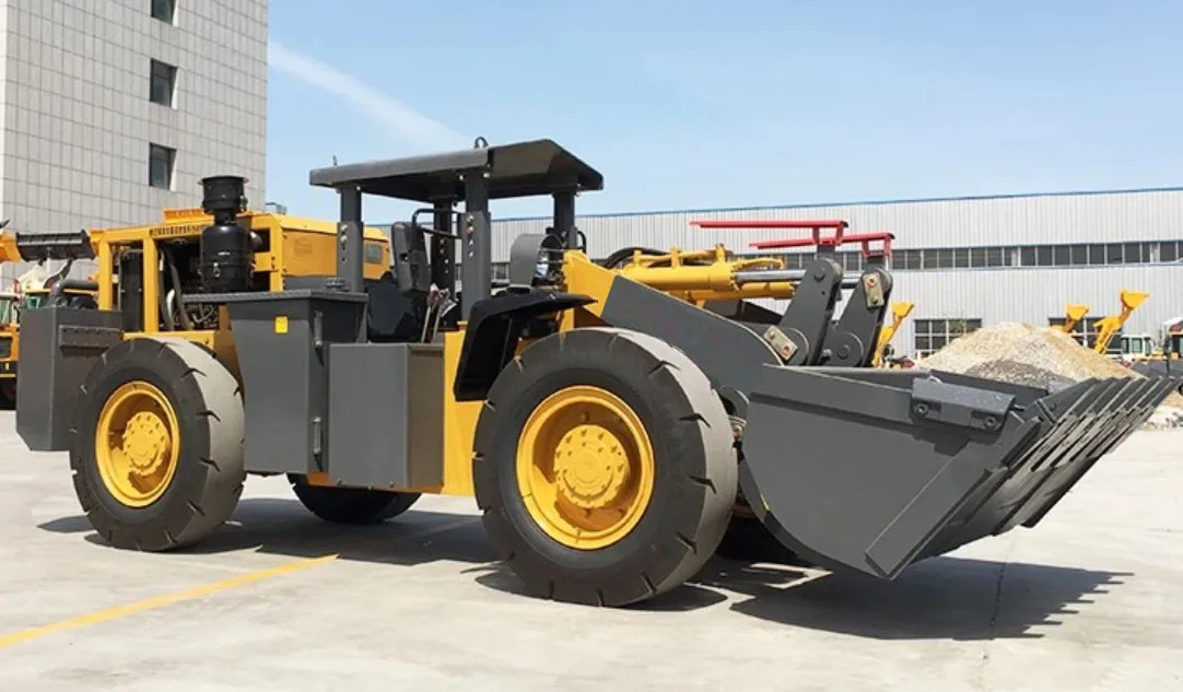 36 Underground Loader Mining Rock Loader With Side Dumping Bucket 2 ...