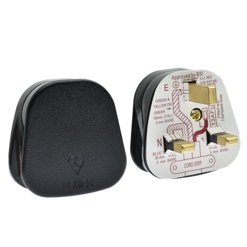 Uk Power Plug Bs1363 Type G Plug Top 13a 250v With Fused Extension Wall ...