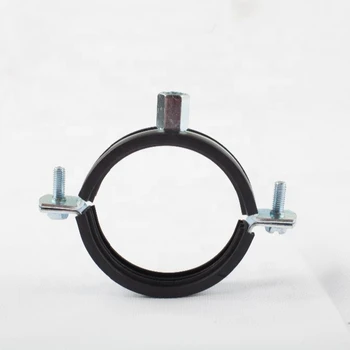 Stainless Steel Wall Mount Pipe Clamp With Rubber - Buy Stainless Steel ...
