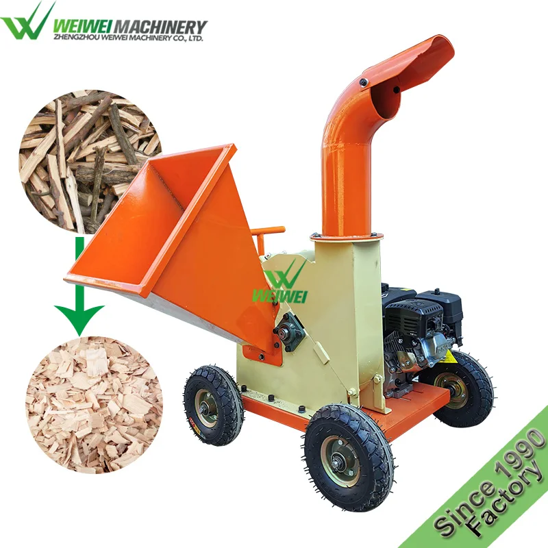 Weiwei Garden Pruning Tree Twig Branch Crusher Machine Tree Branches ...