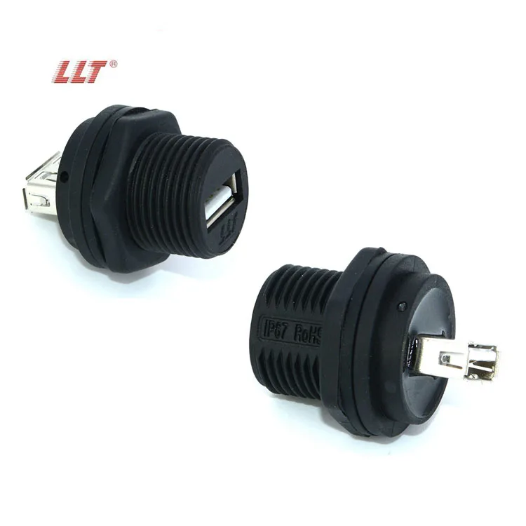 Ip65 Circulaire Waterdichte Usb Connector Panel Mount Connector Voor ...