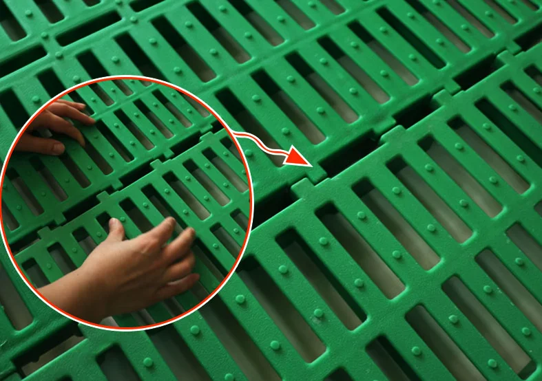 Durable Plastic Pallets for Easy Cleaning in Goat Farms