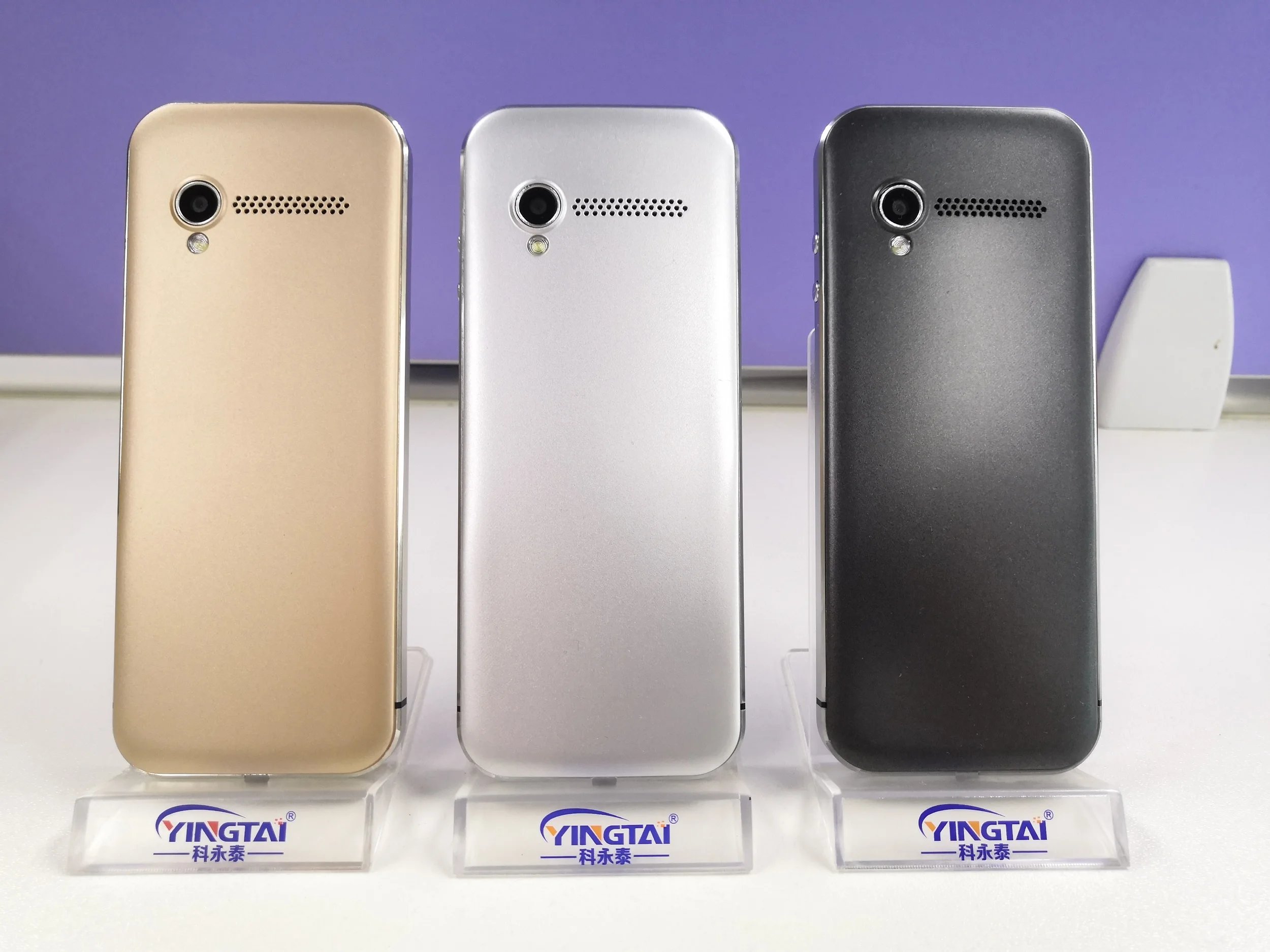 2G GSM Slim Keypad Mobile Phone with Dual SIM - Super Slim