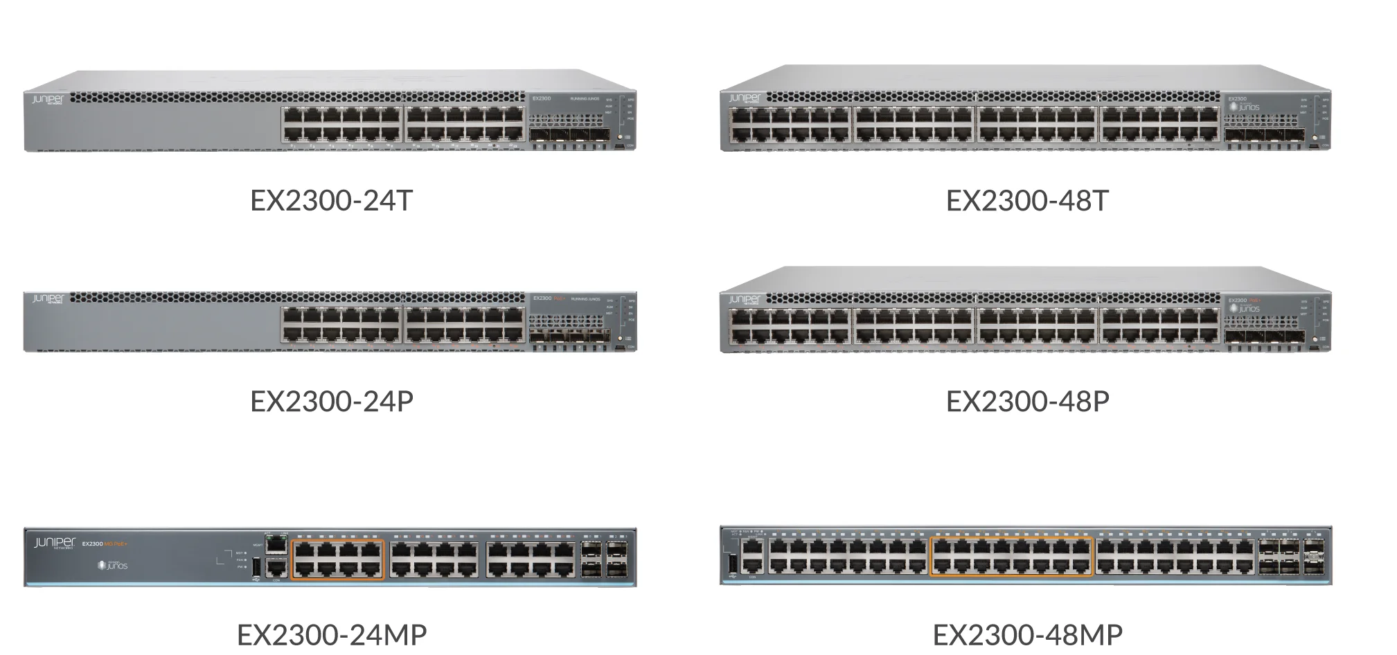 JUNIPER EX2300-48P Switch - 48-Port, 10/100/1000BASE-T Poe