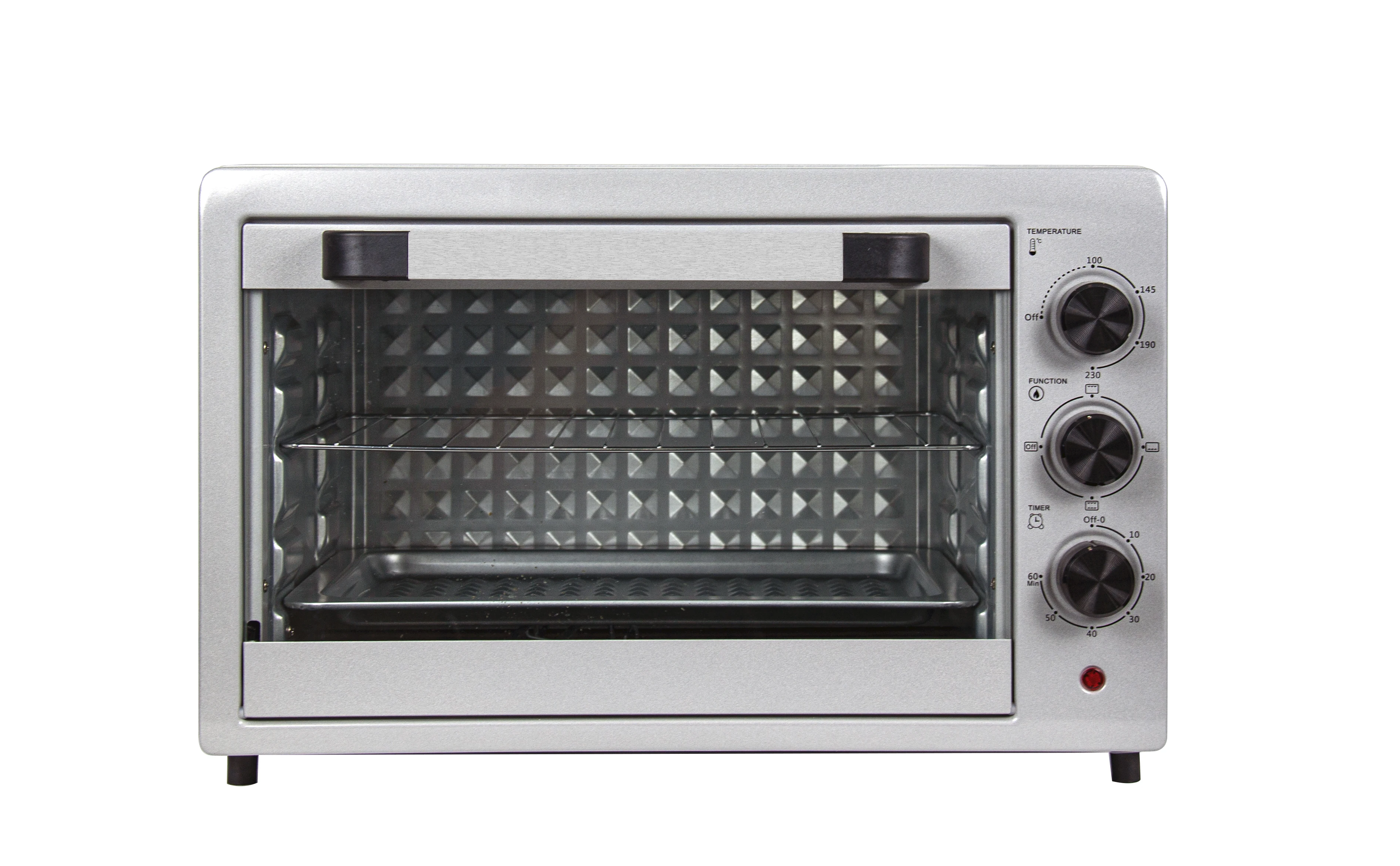 1400W Programmable Oven with 18L/20L/23L Capacity for 6 Slices of Toast ...