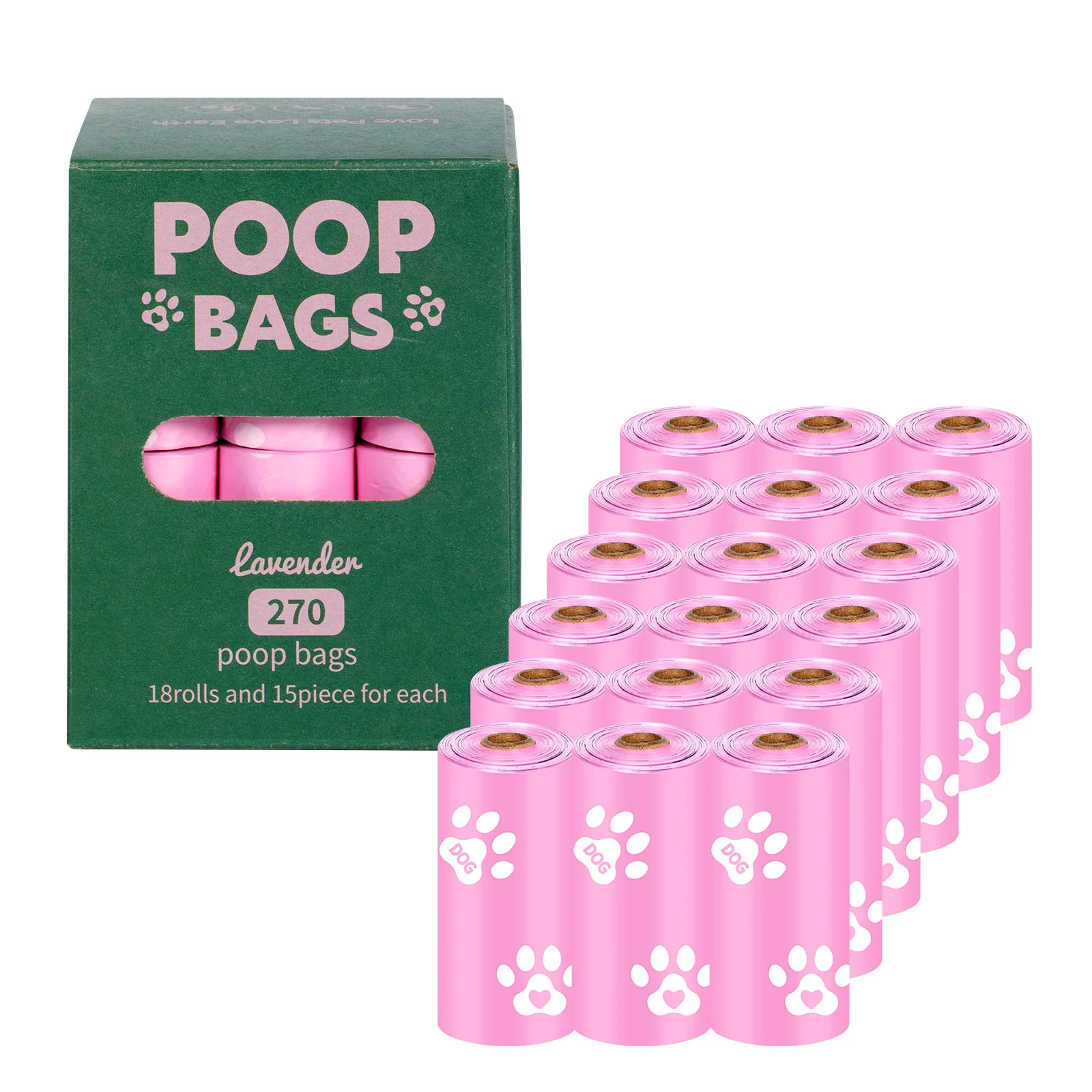 Eco-friendly Biodegradable Dog Poop Bags - Sustainable Waste Management