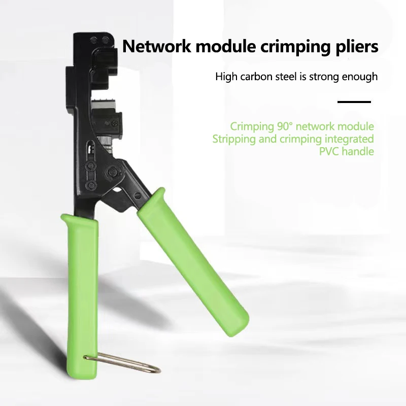 Network Module Cable Pliers Rj458p8c180 Degrees 90 Degrees Crimping ...