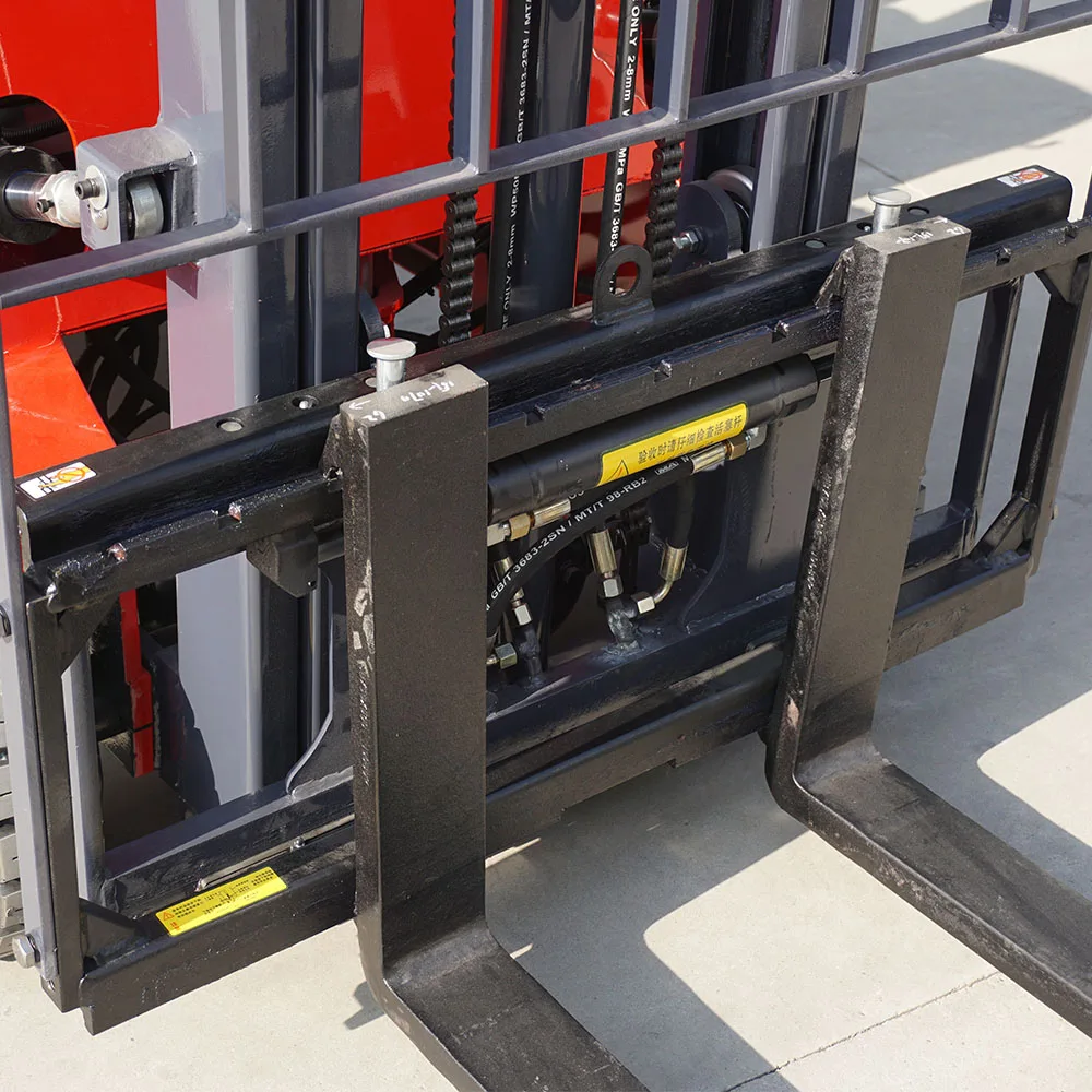 1000kg Load Capacity 2 Stage Mast Diesel Forklift Four Wheel Drive ...