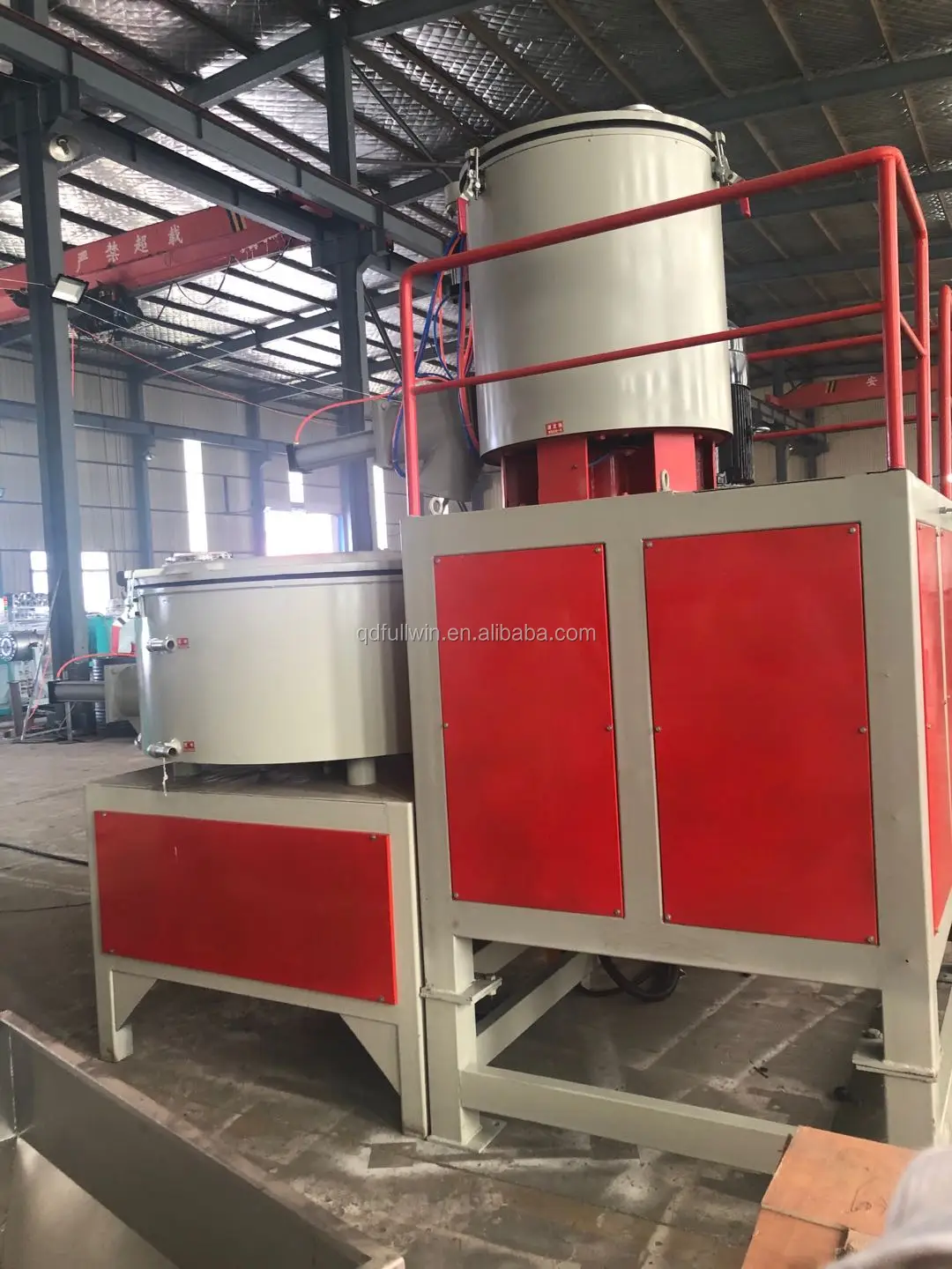 PVC Plastic and Wood Powder Composition WPC Compound Mixing Machine/WPC ...