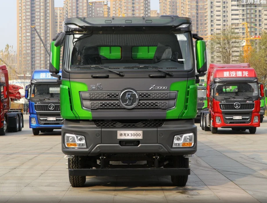 Shacman Delong X3000 Heavy Truck 460 Horsepower 8x4 With 8 Meters Dump ...