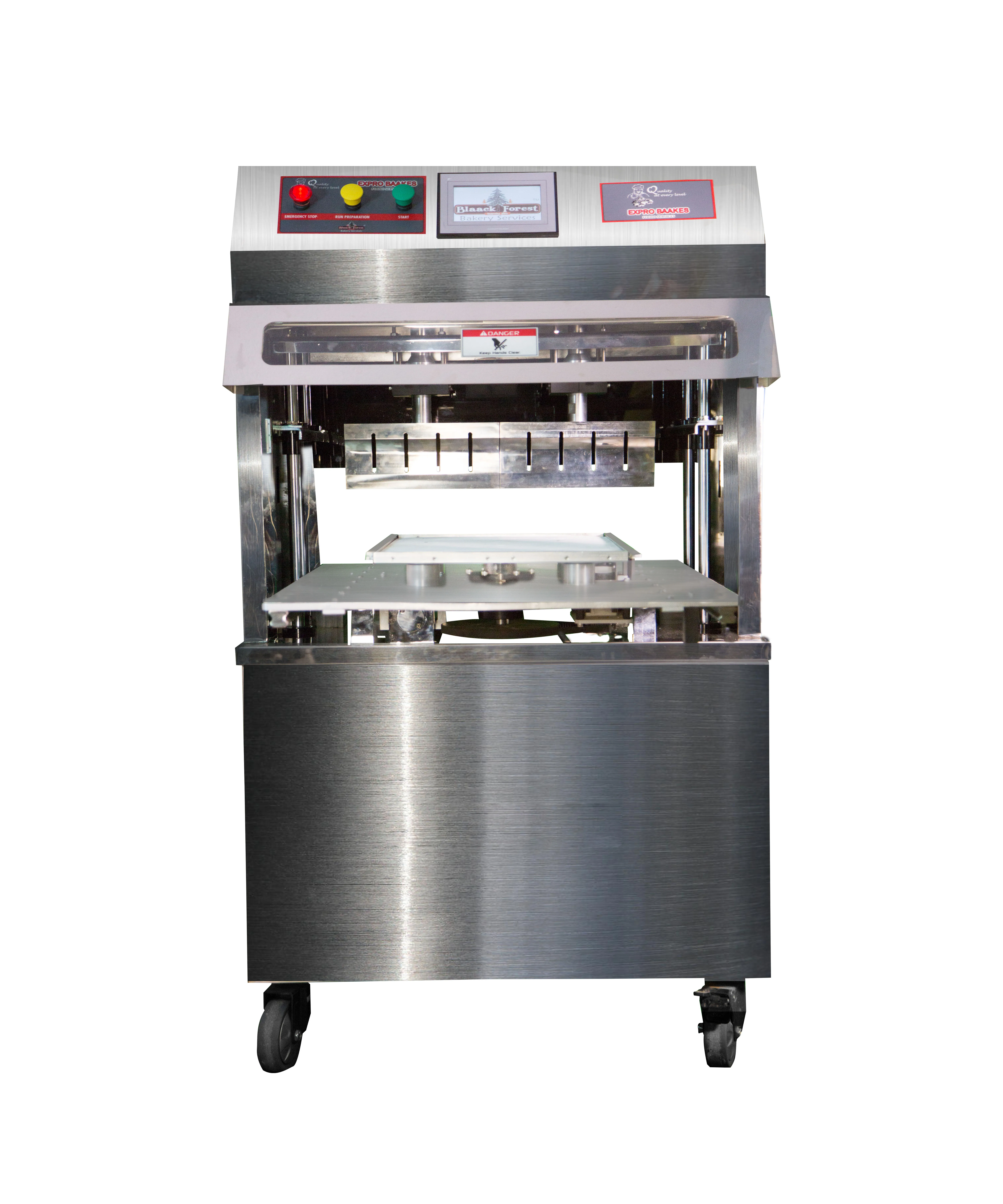 Automatic Ultrasonic Round Cake Cutting Station with Stainless Steel ...