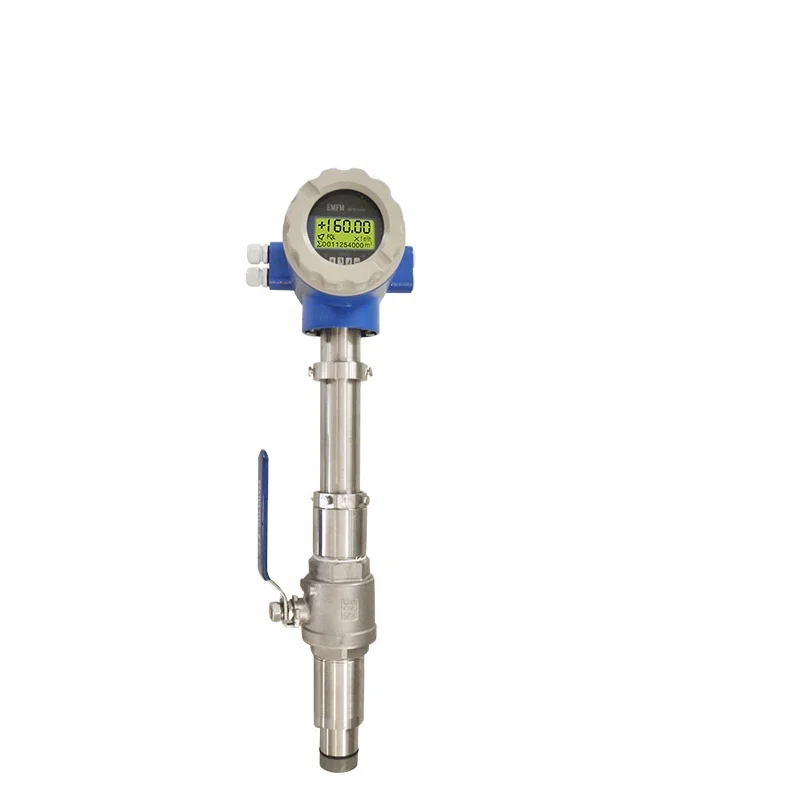 Toilet Water Insert The Flow Meter Water Digital Electromagnetic Flowmeter Waste Water Threaded 
