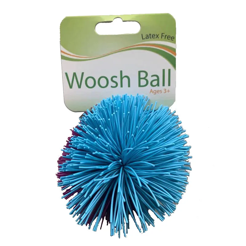 Silicone Soft Stringy Pom Monkey Ball - Stress Relief Toy
