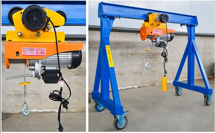 Simple Aluminium Adjustable Gantry Crane - Mobile & Portable with 3-10 ...