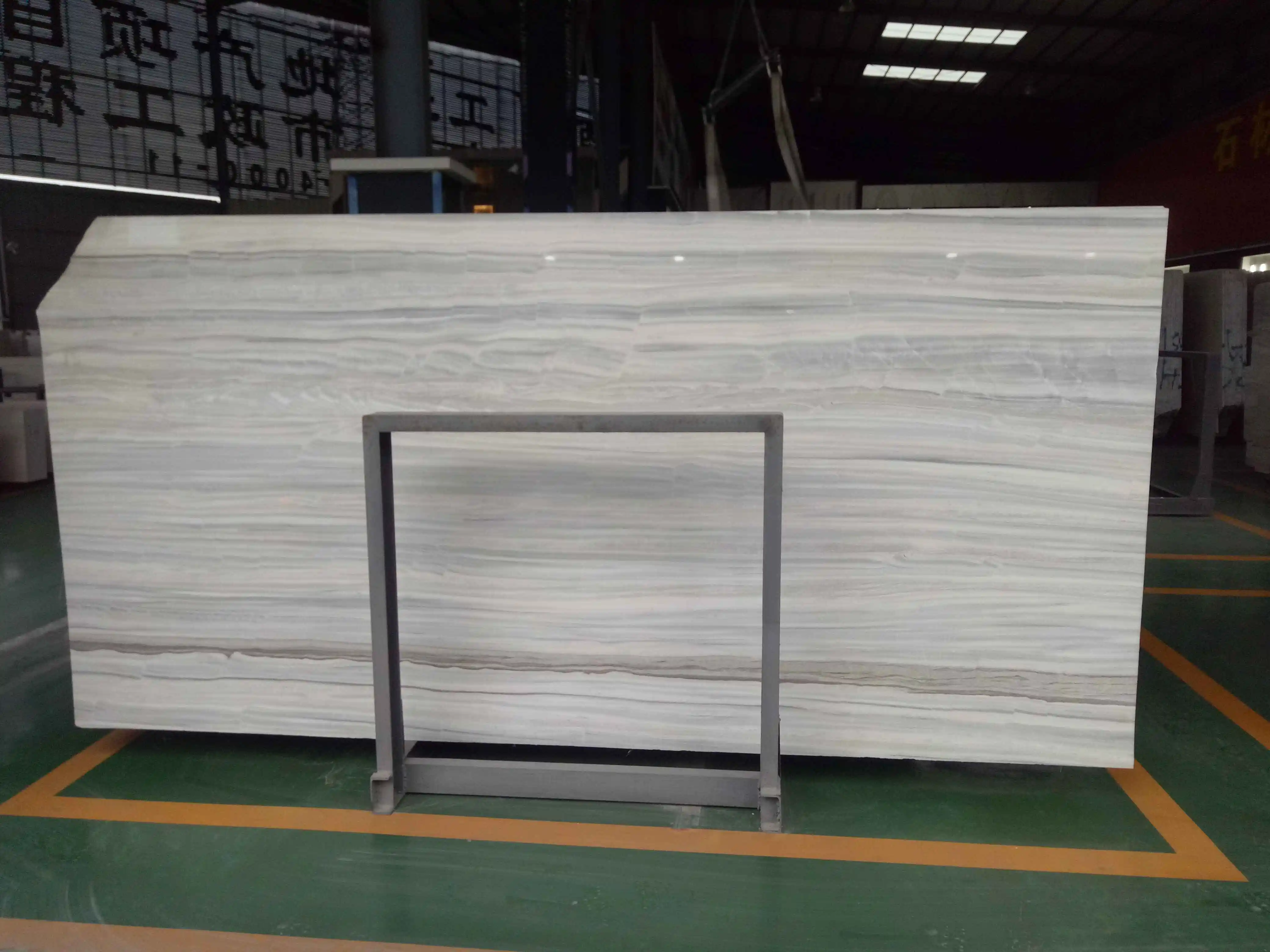 Natural Polished White Nestos Marble - Custom Slabs